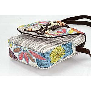 Embroidered Crossbody Bag for Women Handbags Wristlet Wallet Bag Cell-phone Pouch Coin Purse Cute Mini Vintage (7)