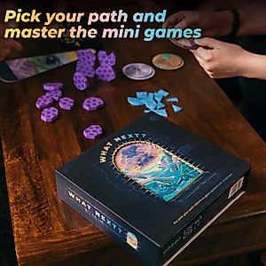 Big Potato What Next? Cooperative Pick Your Path Adventure Board Game, 1-4 Players