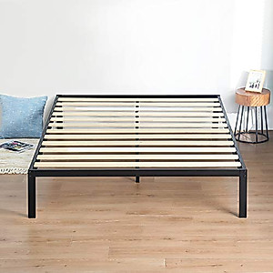 PrimaSleep 14 Inch Modern Metal Platform Bed Frame/Easy Assembly