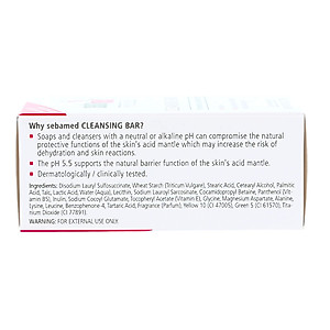 Sebamed Soap-free Cleansing Bar For Sensitive Skin, 3.5-Ounce Boxes (Pack of 4)