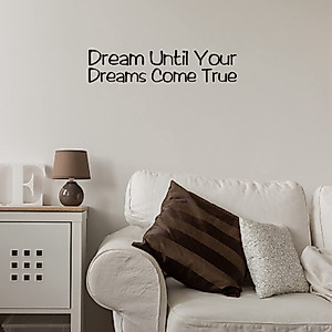 Inspirational Wall Decals Vinyl Wall Quotes Stickers Motivational Wall Decals Peel and Stick Positive Affirmation Decals for Kids Teens Bedroom Living Room Office Bathroom Wall Decor