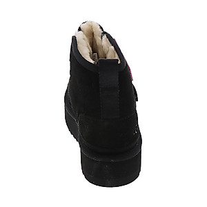 UGG Unisex-Child Neumel Platform Boot, Black, 2
