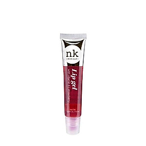 Nicka K New York 5 PACK NK Lip Gel with Vitamin E Bubble Gum, Argan, Strawberry, Cherry and Rosehip Lip Gloss