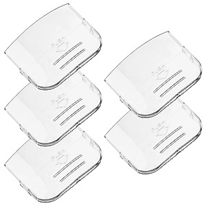 FELTECHELECTR 5pcs Rice Cooker Water Box Plastic Drinking Glasses Clear Drinking Cups Clear Plastic Cup Transparency Condensation Collector Rice Cooker Accessories Plastic Water Collectors