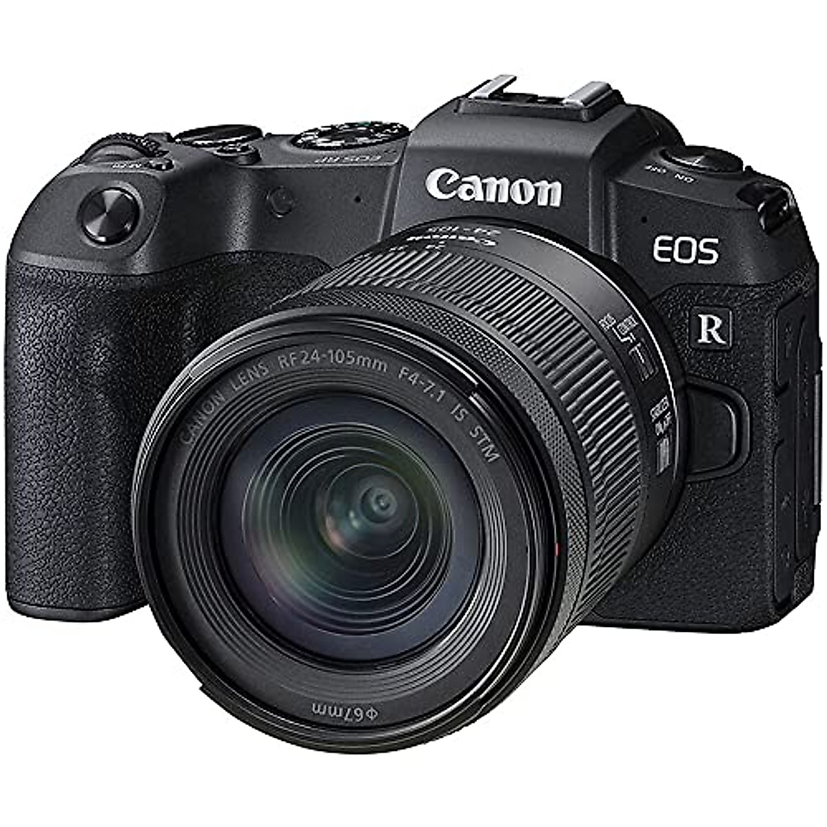 Canon EOS RP Mirrorless Digital Camera with 24-105mm f/4-7.1 Lens, EOS Camera Bag + Sandisk Extreme Pro 64GB Card + 6AVE Electronics Cleaning Set, and More (Renewed)