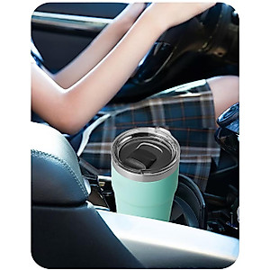 2PCS 30 oz Tumbler Lid for YETI, with 3 Black Magnetic Slider Replacement, Replacement Cup Lids Covers Compatible for YETI 30 oz Tumbler, 14 oz Mug and 35 oz Straw Mug