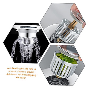 4pcs Kitchen Sink Stopper Sink Drain Filter Bathroom Sink Stoppers Sink Drain Stopper Bathtub Sink Stopper Bathroom Drain Stopper Bathtub Stopper Washbasin Plug Bathtub Drain Plug