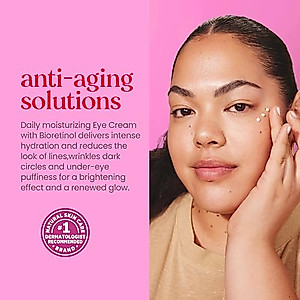 Burt's Bees Renewal Firming Eye Cream With Natural Retinol Alternative, Reduces Appearance of Lines, Wrinkles, Under-Eye Circles and Crow's Feet, 99 Percent Natural Origin Skin Care, 0.5 oz. Bottle