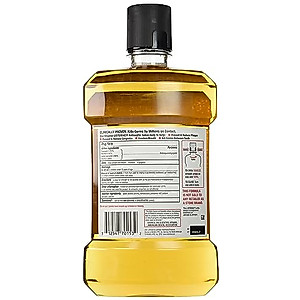 Listerine Antiseptic Mouth Wash Original Flavor Bottle, 1.5 L, 2 Piece