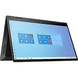 HP Envy x360 15-ee1083cl 15.6" Touchscreen Convertible 2 in 1 Notebook, AMD Ryzen 7 5700U, 12GB DDR4 SDRAM, 512GB SSD, AMD Radeon Graphics, Windows 10 Home, Nightfall Black Aluminum (369S8UA#ABA)