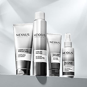 Nexxus Prep & Protect Leave-In Spray Weightless Style Detangler Leave-in Conditioner Spray Moisturizer, Detangler & Heat Protectant 4.1 oz