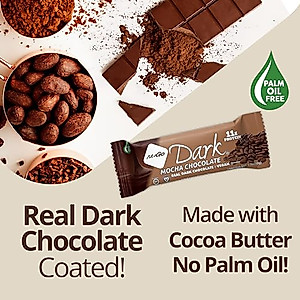 NuGo Dark Variety - Pretzel w/ Sea Salt 12 bars & New! Chocolate Almond with Sea Salt 12 bars, 12g Vegan Protein, 200 Calorie, Gluten Free, 24 count