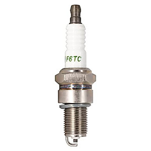 TORCH F6TC Spark Plug 131-047 Replace for NGK BP6ES Spark Plug, for Bosch W6D Spark Plug, for CHAMPION N9YC Spark Plug, for Honda GX140 GX160 GX200 5.5hp 6.5hp Engine Generator, OEM, ea
