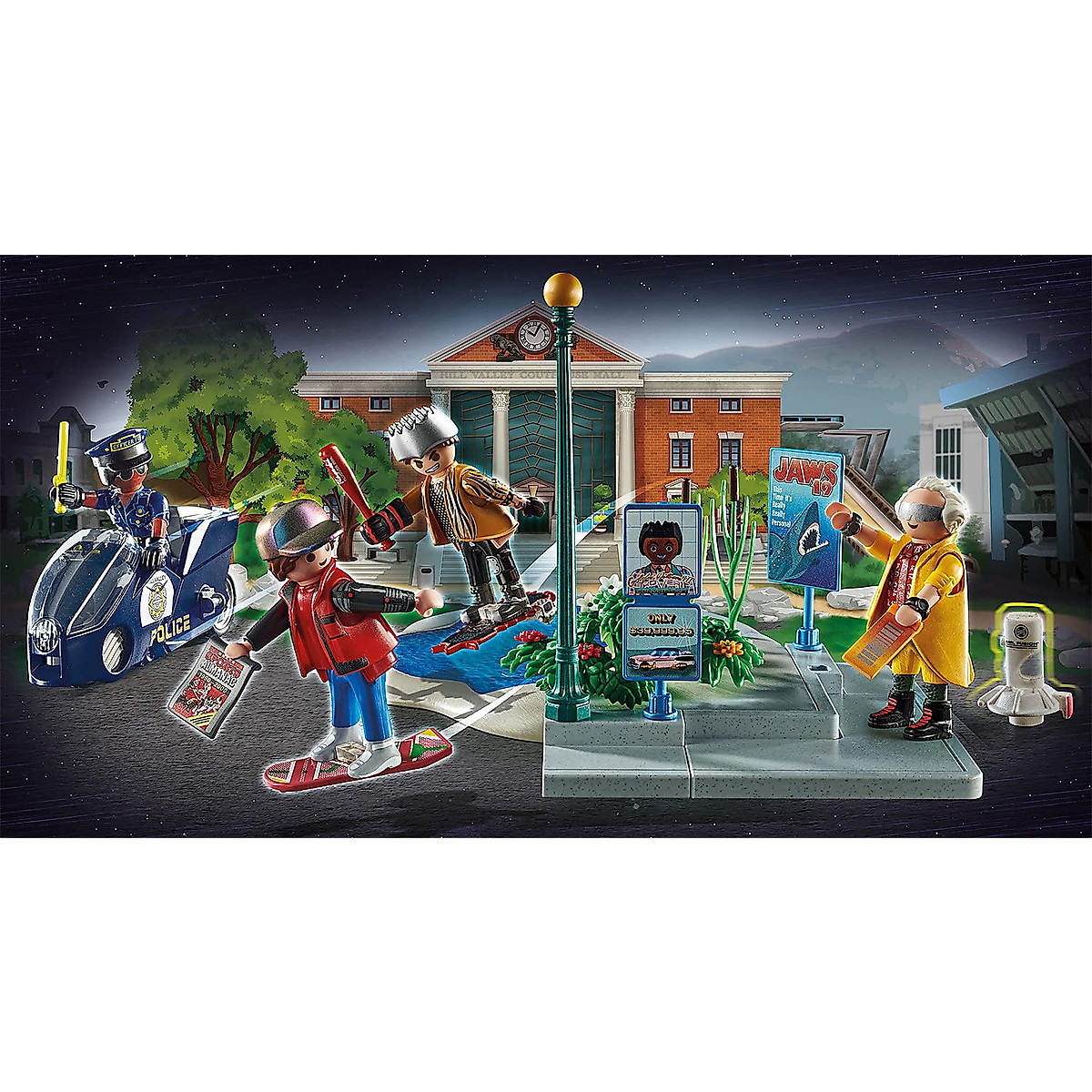 Playmobil Back to The Future Part II Hoverboard Chase