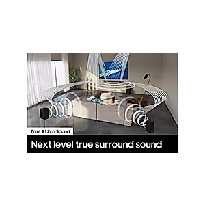 SAMSUNG QN43Q60BAFXZA 43" QLED Quantum HDR 4K Smart TV with a HW-Q910B 9.1.2ch Soundbar with Subwoofer and Rear Speakers (2022)