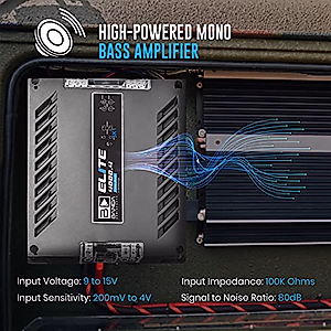 Banda Elite 4 CH 2 OHM 4000W (4000.4)