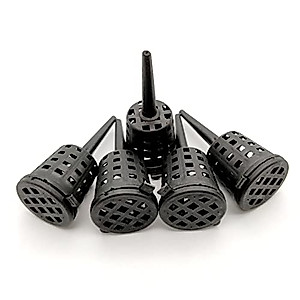 YARNOW 50pcs Garden Pot with Grow Lid Bonsai Fertiliser Orchid Cover Baskets Portable Container Holder Plastic Potted Propagation Rooting for Flower Basket Fertilizer Plant