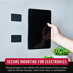 VELCRO Brand Industrial Fasteners Stick-On Adhesive | Professional Grade Heavy Duty Strength Holds up to 10 lbs on Smooth Surfaces | Indoor Outdoor Use, 4in x 2in (2pk), Strips, 2 Sets, 90200