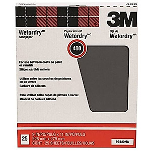 3M 88596NA 99420 Sand Paper, 9" x 11"