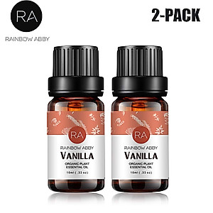 2-Pack Vanilla Essential Oils, 100% Pure, Undiluted, Therapeutic Grade Vanilla Oil - 2x10 mL