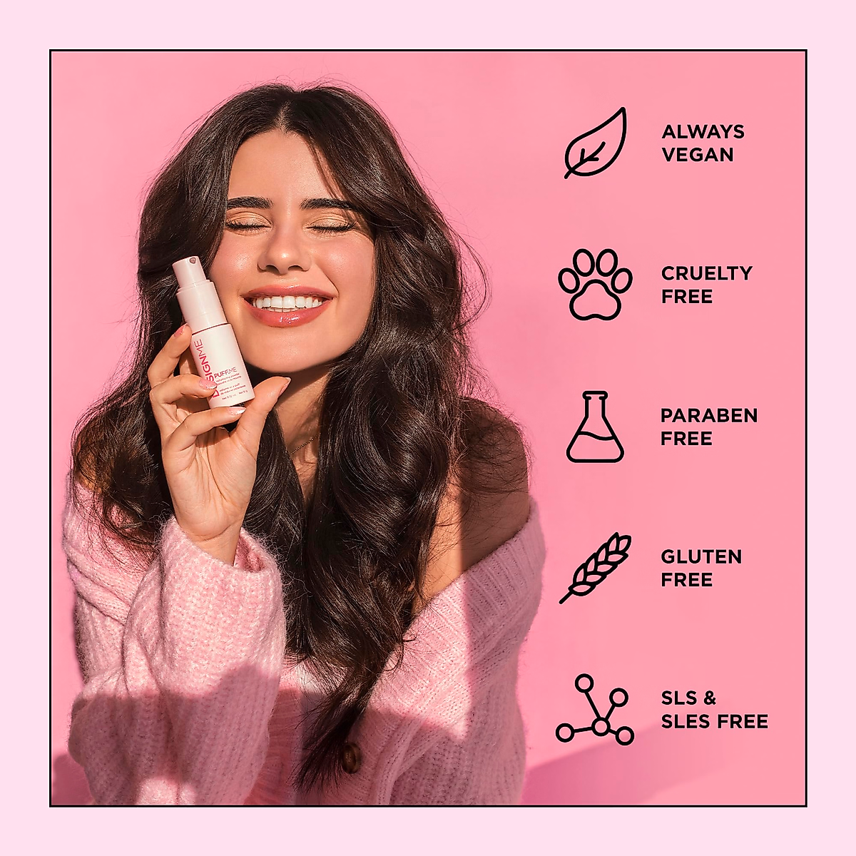 Design.Me PUFF.ME Hair Volumizer Bundle | Volumizing Shampoo, Conditioner, Powder, & Dry Texture Spray for Hair | Sulfate Free Shampoo & Color Conditioner with Styling Powder & Hair Texture Spray