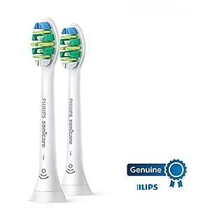 Philips Sonicare Genuine Intercare Replacement Toothbrush Heads, 2 Brush Heads, White, HX9002/65