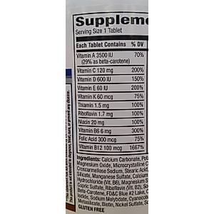 Equate - Complete Ultra Men's Health, 100 Tablets