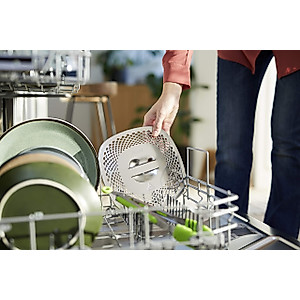 Philips Kitchen Appliances Snack Master Accessory Kit for Philips Airfryer XXL Models, with Snack Cover and Silicone Tongs, Dishwasher Safe Parts for Easy Cleaning, Foldable Legs, Silver (HD9954/01)