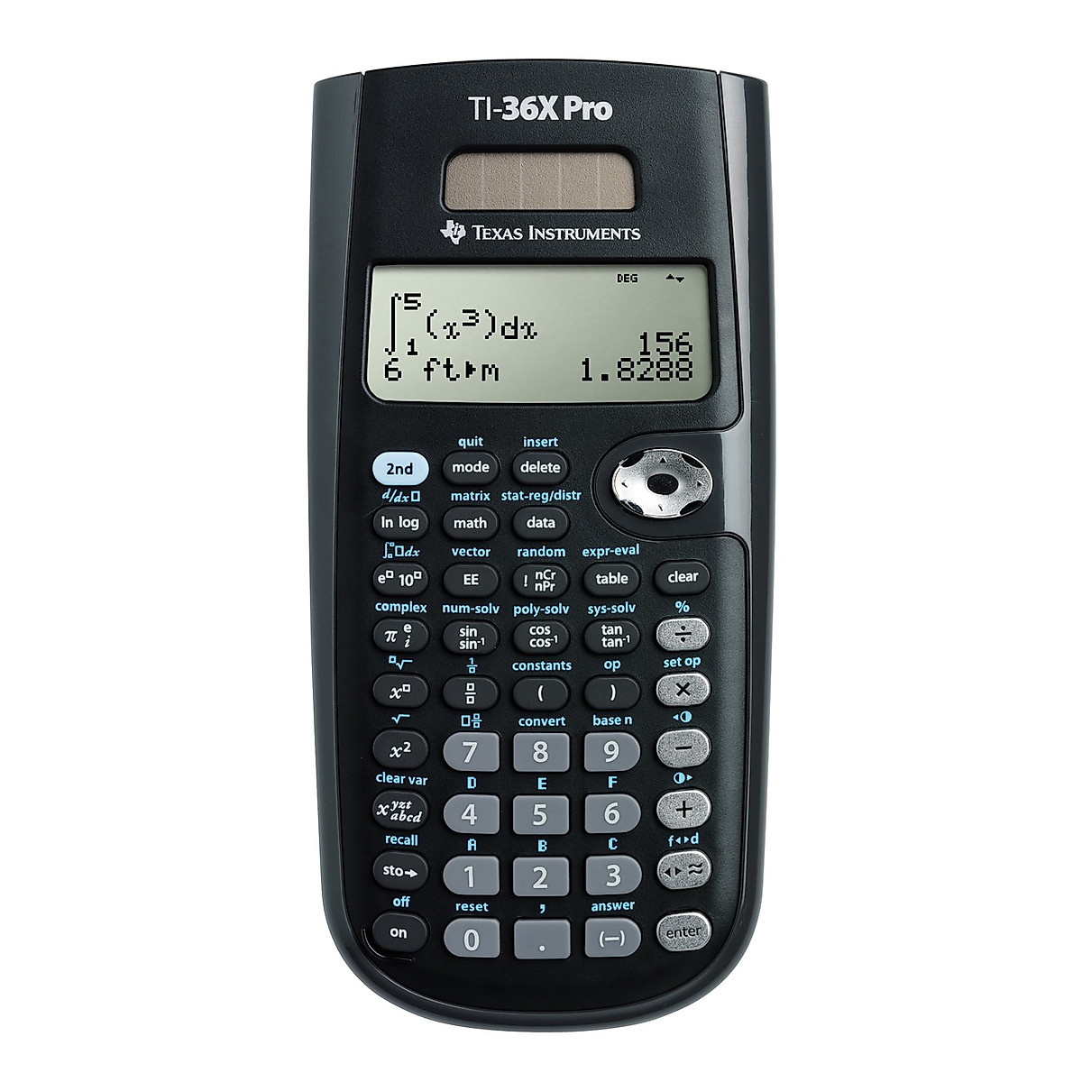 Texas Instruments TI-36X Pro Engineering/Scientific Calculator | 9.7 Inch | Black.