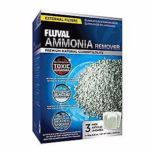 Fluval Ammonia Remover, Chemical Filter Media for Freshwater Aquariums, 3-Pack