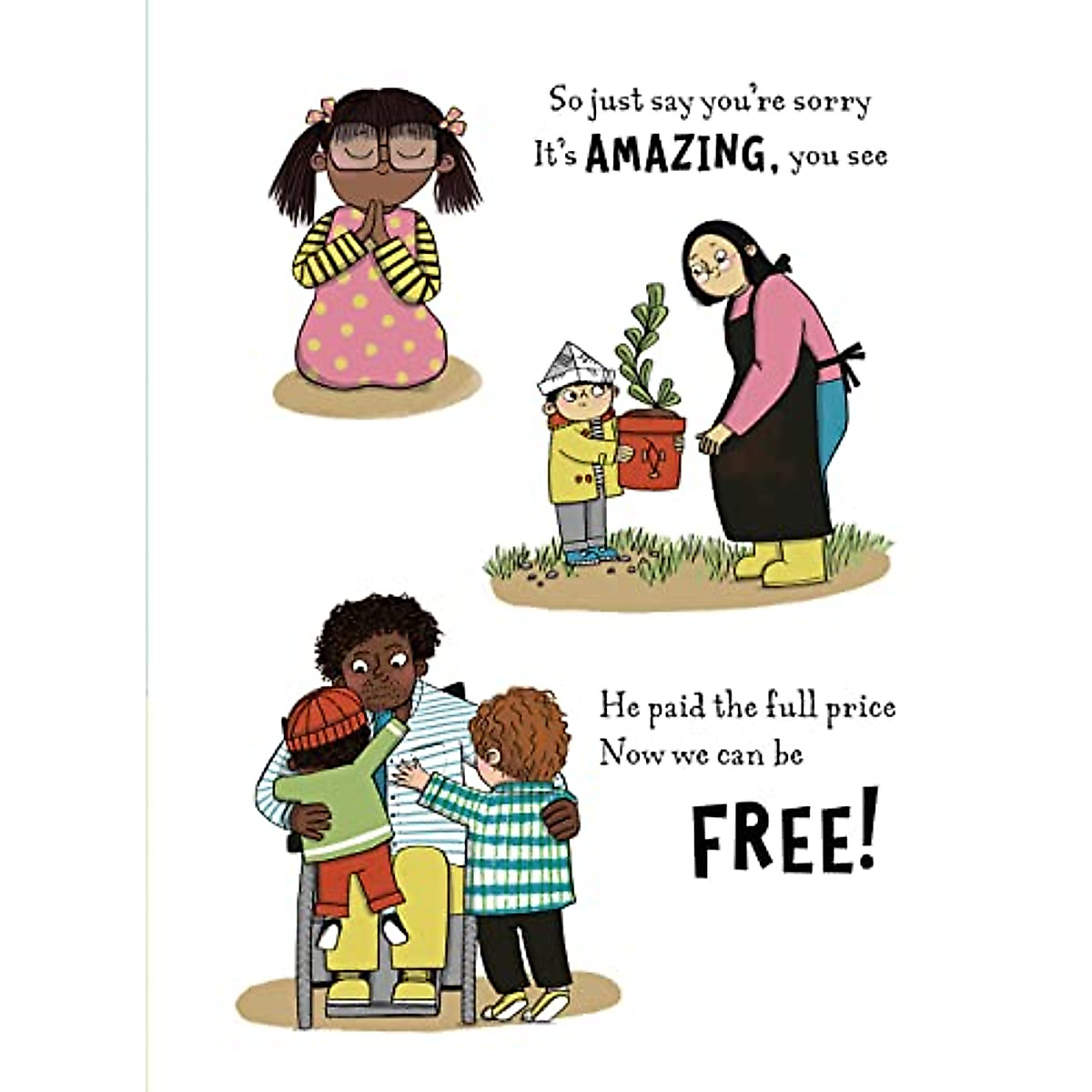 His Grace Is Enough: How God Makes It Right When We've Got It Wrong (Illustrated, rhyming children’s book on the Christian message of God’s grace and forgiveness)