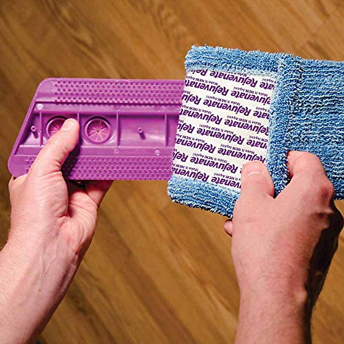 Rejuvenate RJMOP3CLNPAD Mop pad, Blue