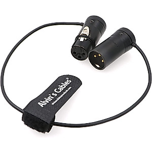 Low-Profile 3 Pin XLR Male to Female Cable Original Connector Balanced Microphone Audio Cord Sommer SOD-14 Alvin’s Cables