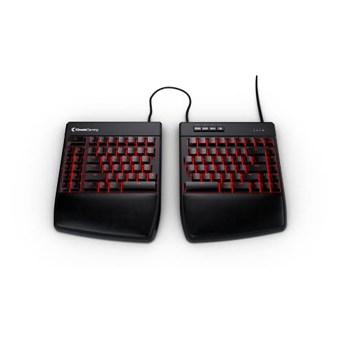 KINESIS USB GAMING Freestyle Edge RGB Split Mechanical Keyboard (MX Blue)