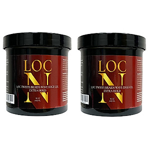LOC N EDGE GEL EXTRA HOLD 16 Oz."Pack of 2"