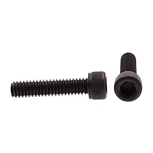 Prime-Line 9177498 Socket Head Cap Screws, Hex (Allen) Drive, #8-32 X 3/4 in, Black Oxide (25 Pack)