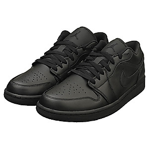 Jordan Mens Air 1 Low 553558 093 Triple Black - Size 10