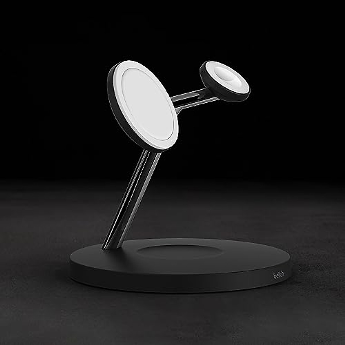 Belkin MagSafe 3-in-1 Wireless Charging Stand (Older 2021 Release) for Apple Watch, iPhone Series, AirPods - Black