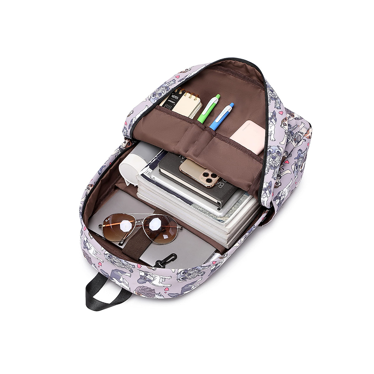 Wadirum Children Cute School Bookbag Lightweight Backpack for Kids Cat