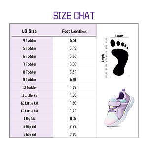 RUNSIDE Toddler Boys Girls Running Shoes Athletic Tennis Sneakers for Kids，Breathable and Lightweight