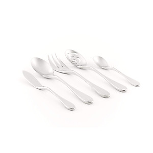 Knork Original 18/0 Matte 5-Piece Serving Set