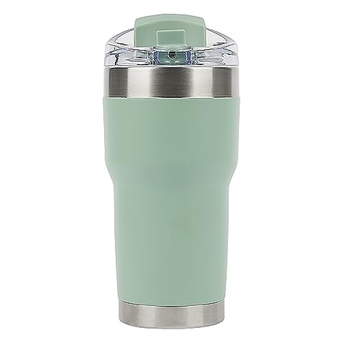 Pelican Hydration Pelican Traveler™ 22 oz Vacuum Insulated Tumbler - Stainless Steel Double Wall Travel with Dual Lid, Powder Coated Insulated Coffee Mug For Hot Cold Drinks, Sage