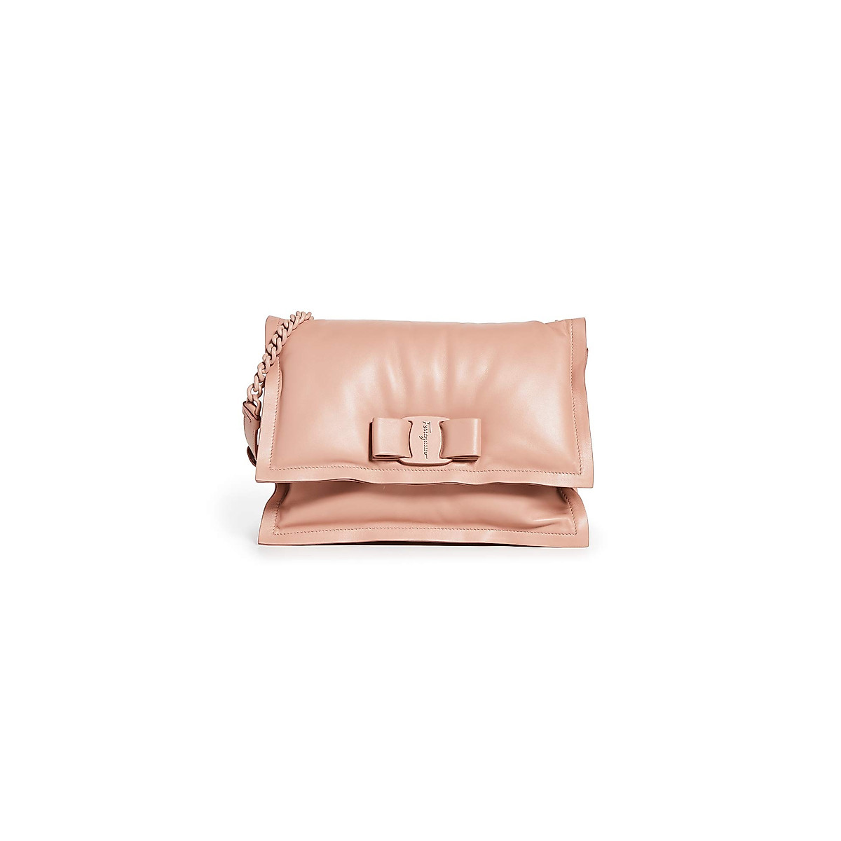 Salvatore Ferragamo Viva Shoulder Bag New Blush One Size