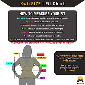 KwikSafety FIRST LADY Safety Vest for Women [SNUG-FIT] 9 Pockets, Class 2 Custom High Visibility Reflective ANSI OSHA Fitted Construction Work PPE/Yellow Small