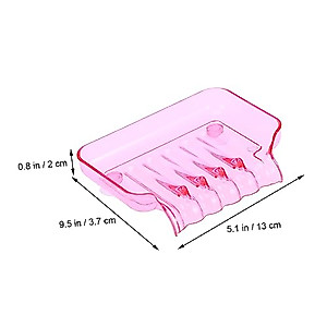 FELTECHELECTR Suction Cup soap Dish soap Dish for Shower soap Dish for Bathroom soap Dish Suction soap Box Colorful Storage Box