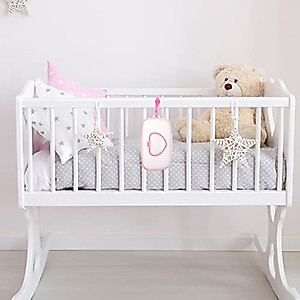 Healifty Portable Wipes Dispenser Baby Wipe Holder Portable Wipes Case Reusable Refillable for Outdoor Travel Wipe Carrying Pouch Baby Stroller Hanging Pink