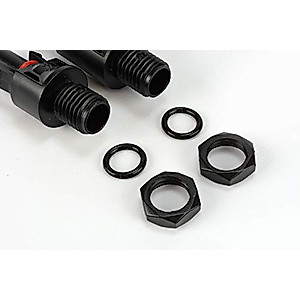 TEMCo 30A Solar Panel PV Cable Direct Box Connector Screw (2 Pair M/F)