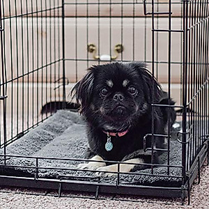 K&H Pet Products Self-Warming Pet Pad Thermal Cat and Dog Warming Bed Mat Gray/Black 21 X 17 Inches