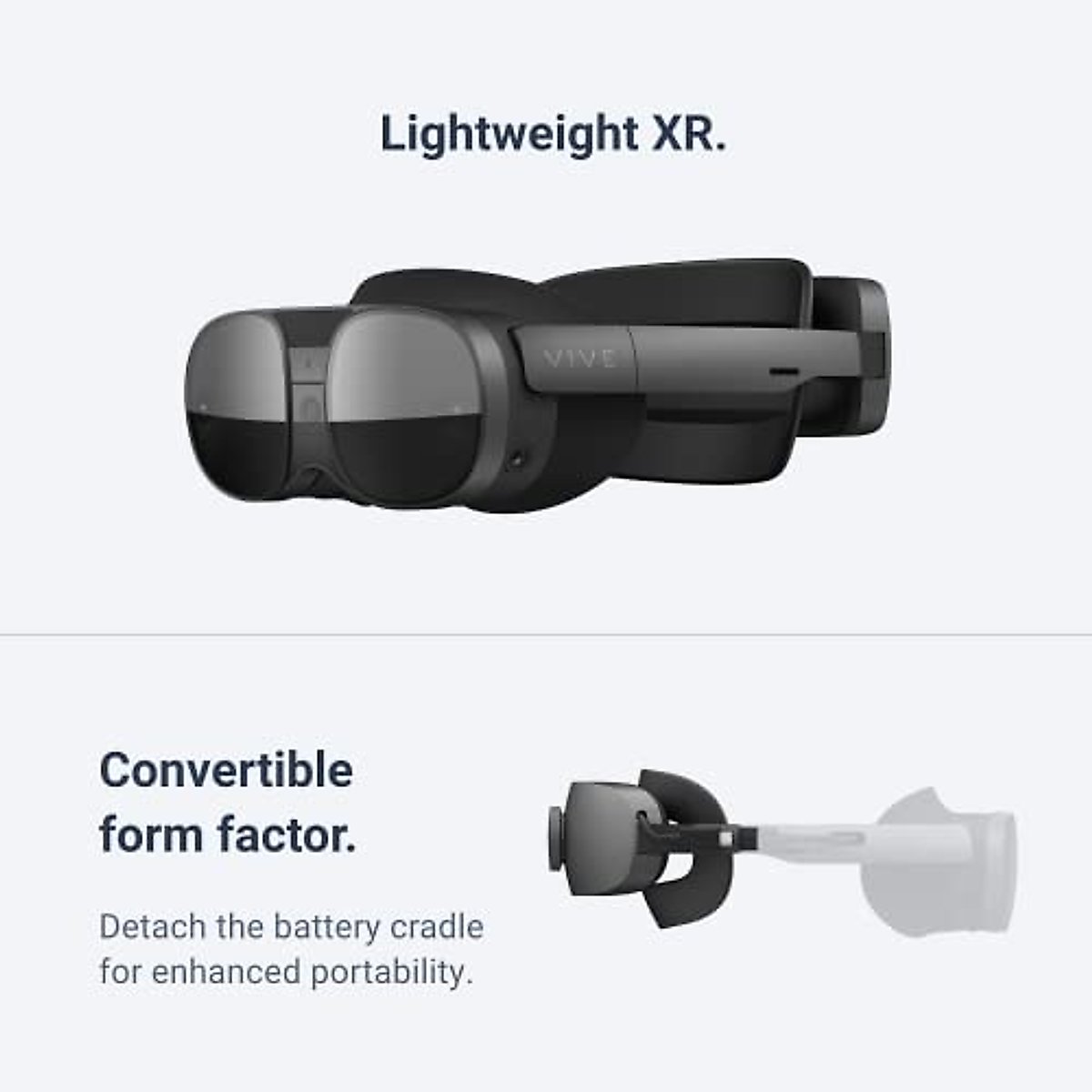HTC Vive XR Elite Virtual Reality Headset + Controllers
