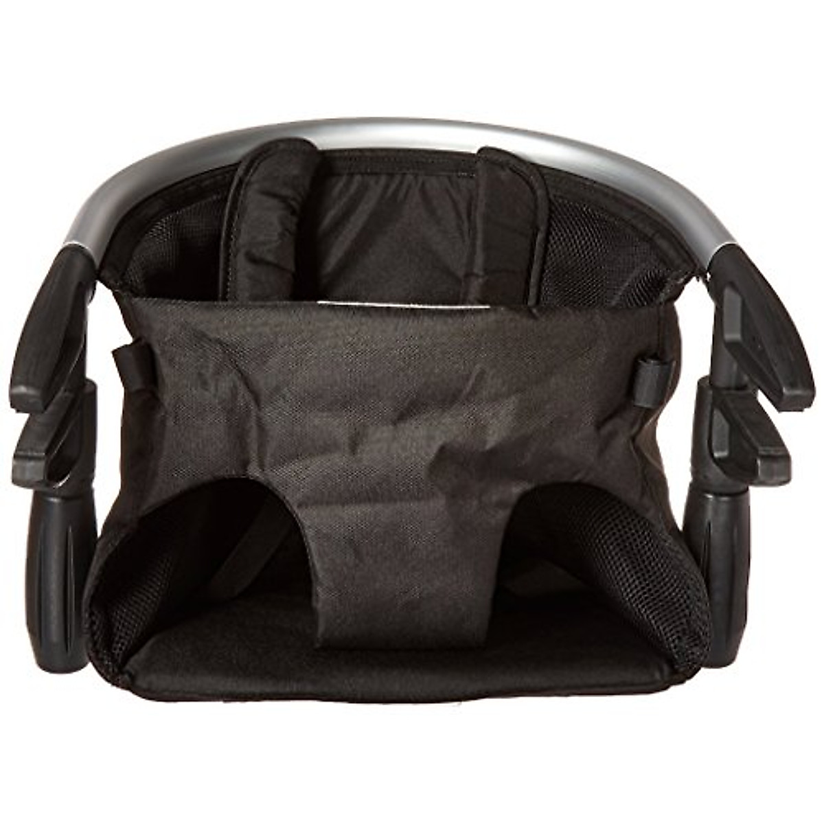 phil&teds Lobster Clip-On Highchair, Black – Award Winning Portable High Chair – Includes Carry Bag and Dishwasher Safe Tray – Hygienic and Easy Clean – Safe and Secure – Ideal For Home and Travel